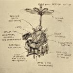 Drawabox.com | Drawing Prompt: Scrapyard Steed by Eevel