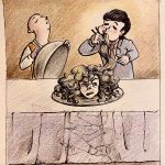 Drawabox.com | Drawing Prompt: Between Two Slices by Eevel